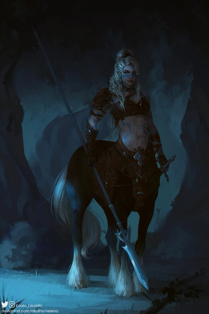 Centaur by Helena Nikulina | Scrolller