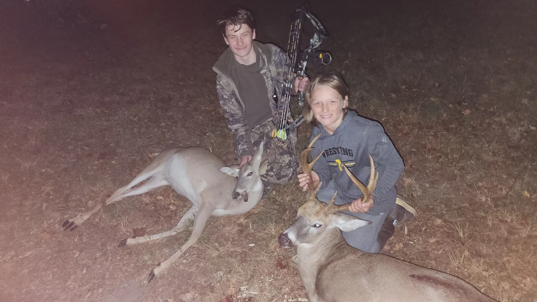 First retrieved doe w/ a bow | Scrolller