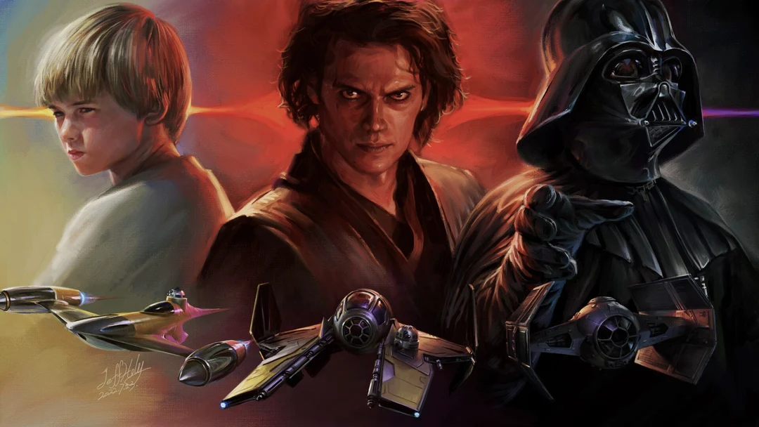 STARWARS Anakin Skywalker III sketch by jeffbearholy | Scrolller