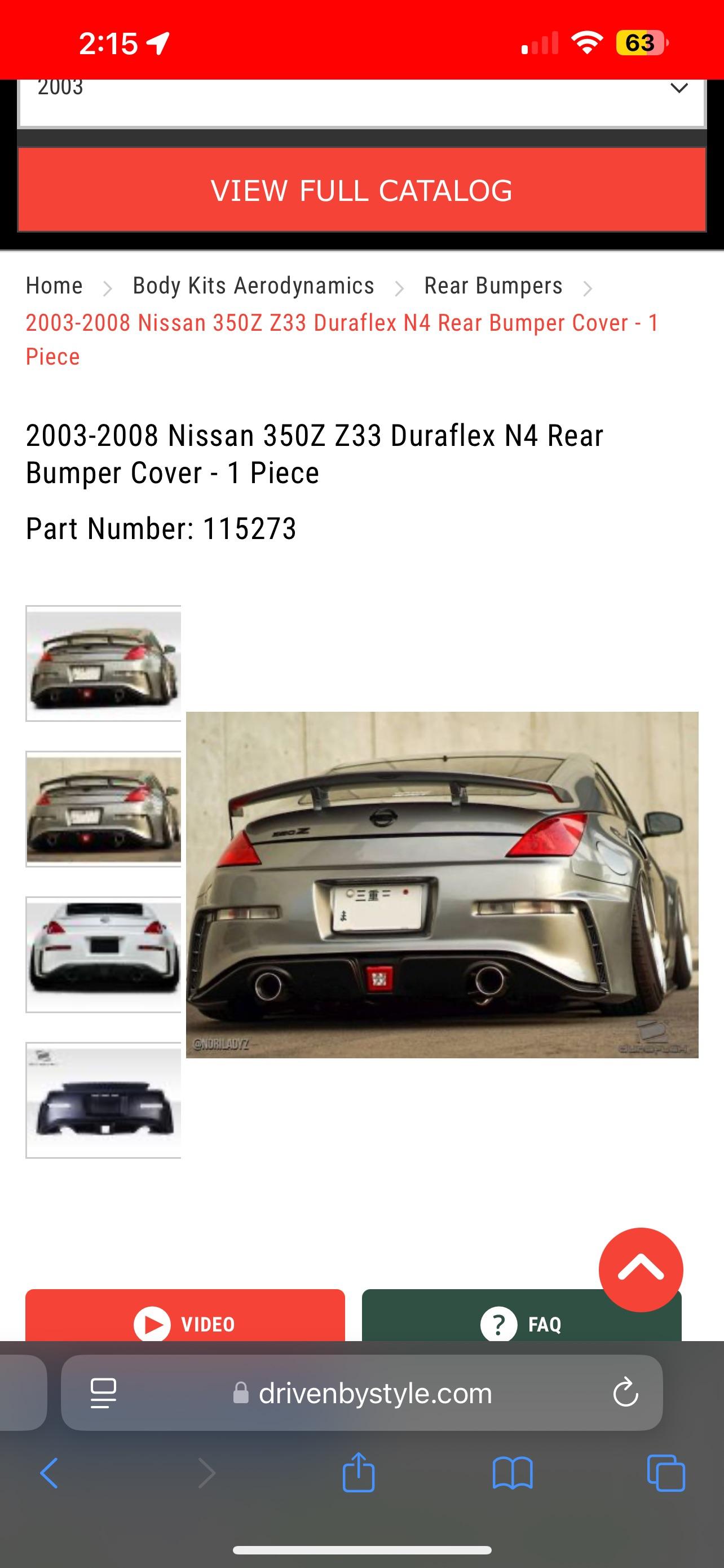 Rear Bumper recommendations? Ni | Scrolller