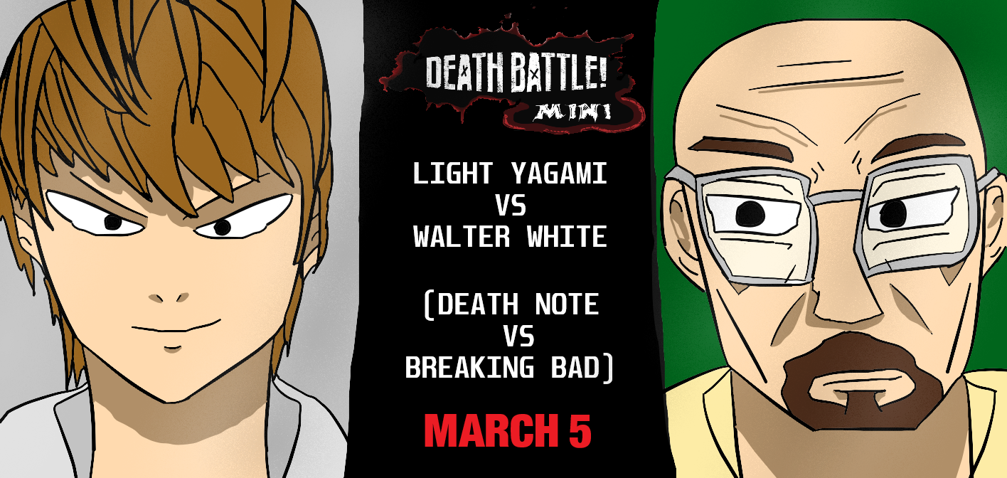 LIGHT YAGAMI VS WALTER WHITE SNEAK PEEK | DEATH BATTLE MINI | Scrolller