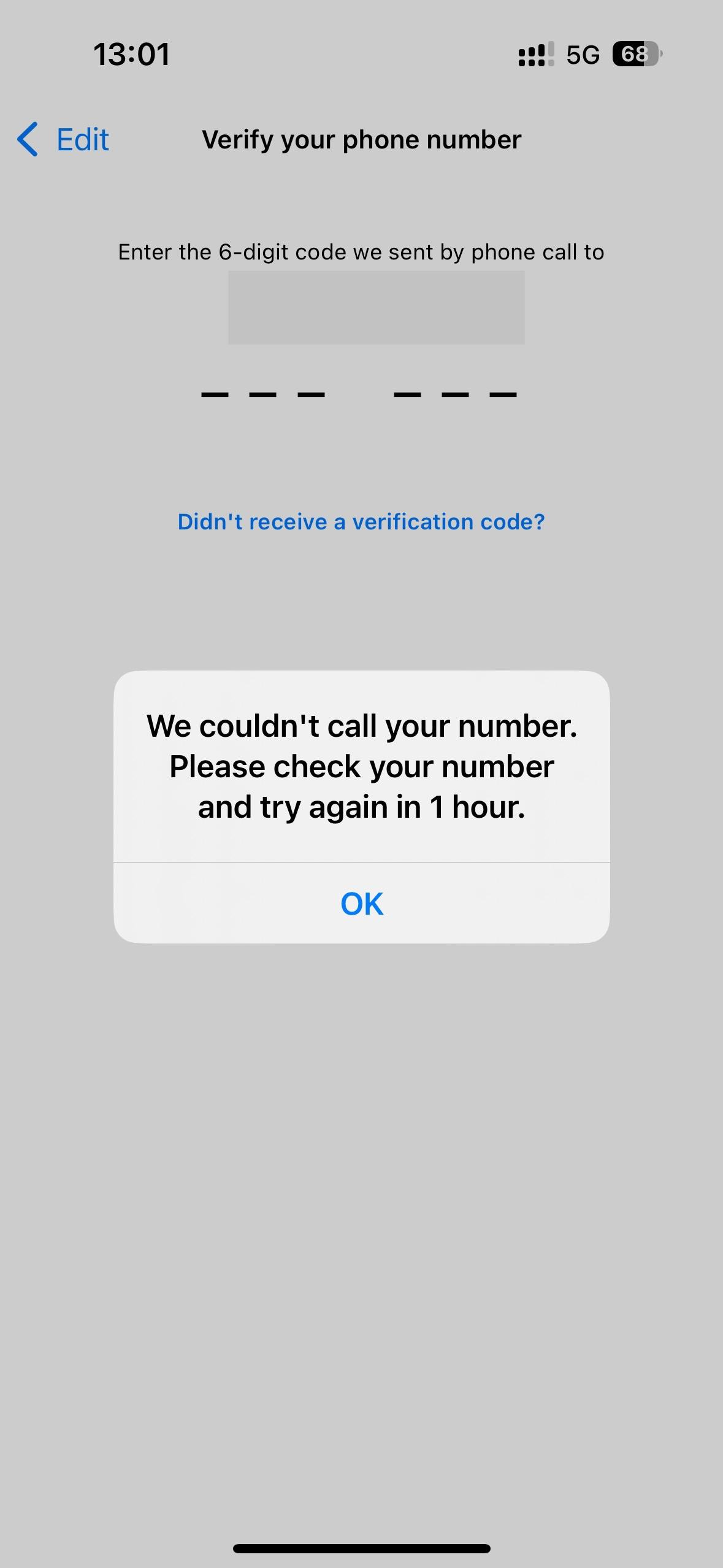 Unable to verify my number | Scrolller