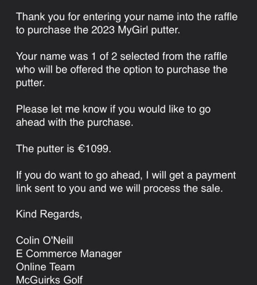 Should I spend €1100 on a putter? | Scrolller