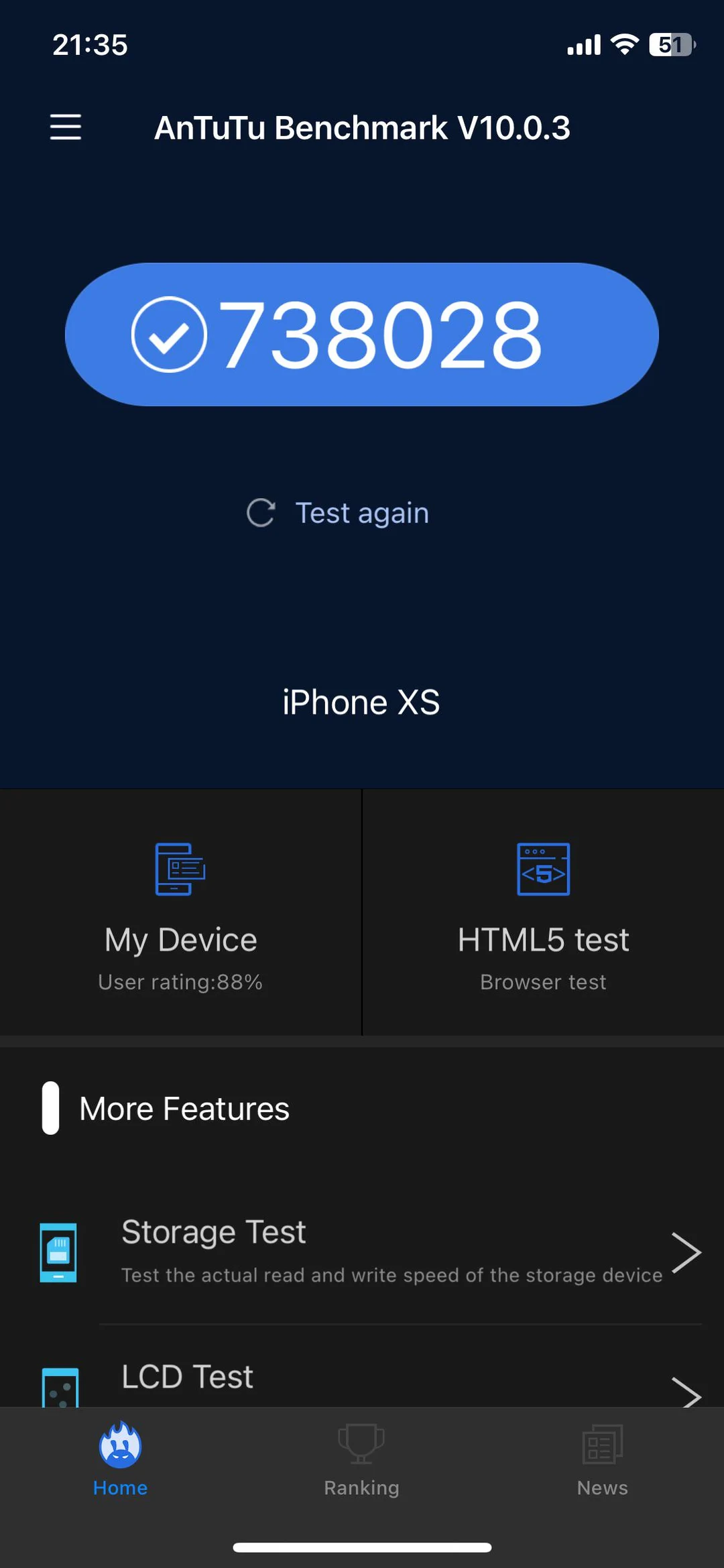 My score is good? | Scrolller