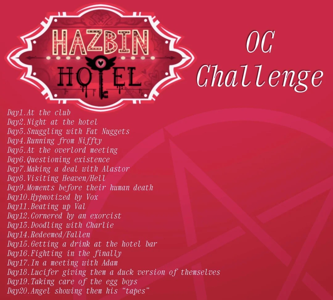 Shitty Hazbin Hotel OC challenge thing I made. | Scrolller