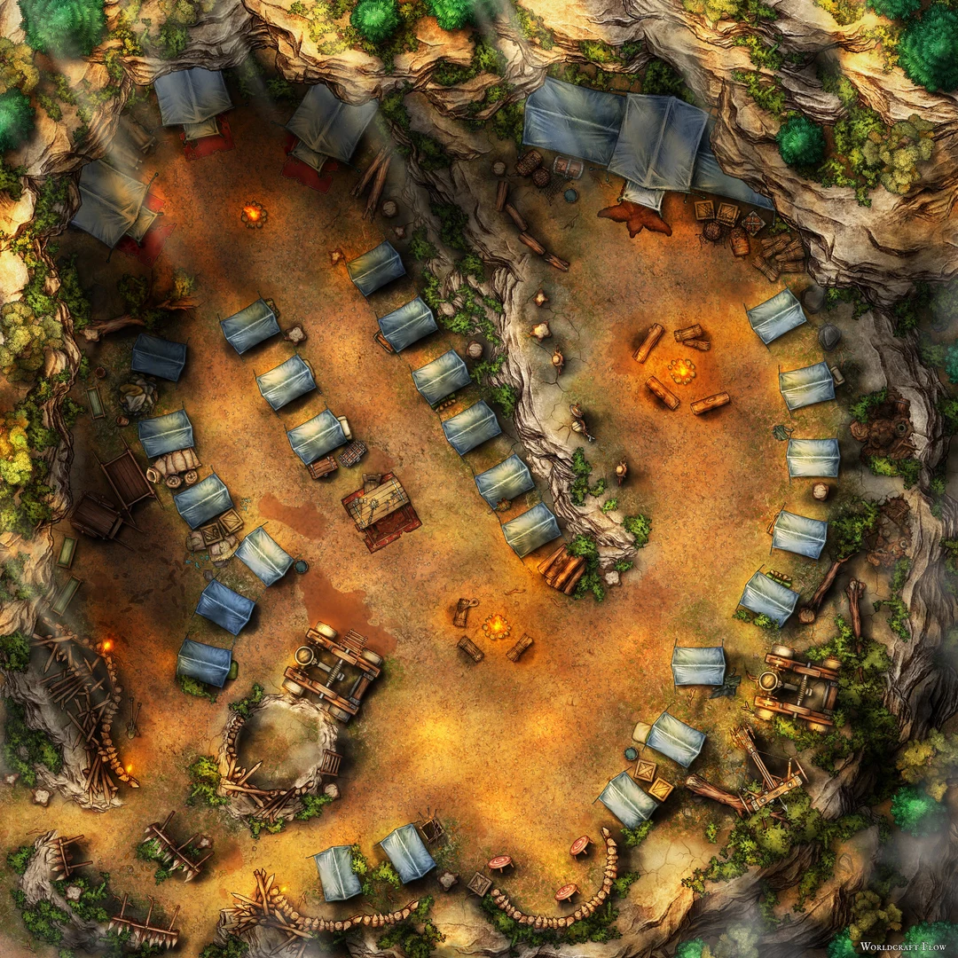 Stormcloak camp from Skyrim for my RPG campaign | Scrolller