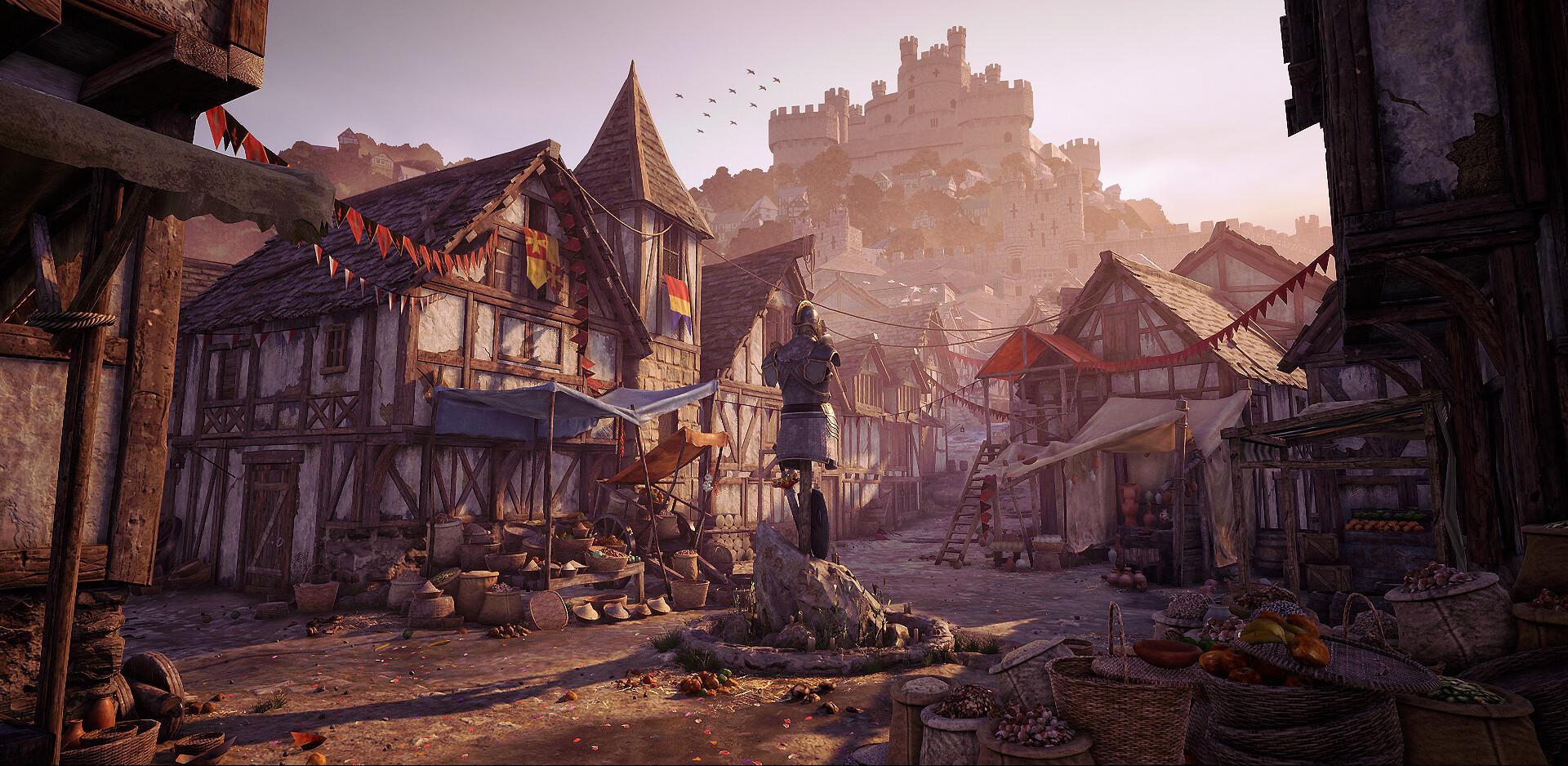 Medieval Village (King Arthur - Game Environment) by Sourav kumar | Scrolller