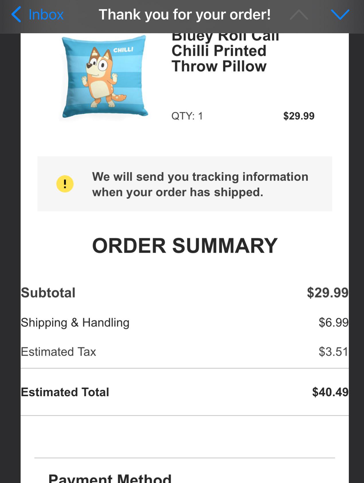 Bluet Throw Pillow ordered via GameStop app. I'm doing my part | Scrolller