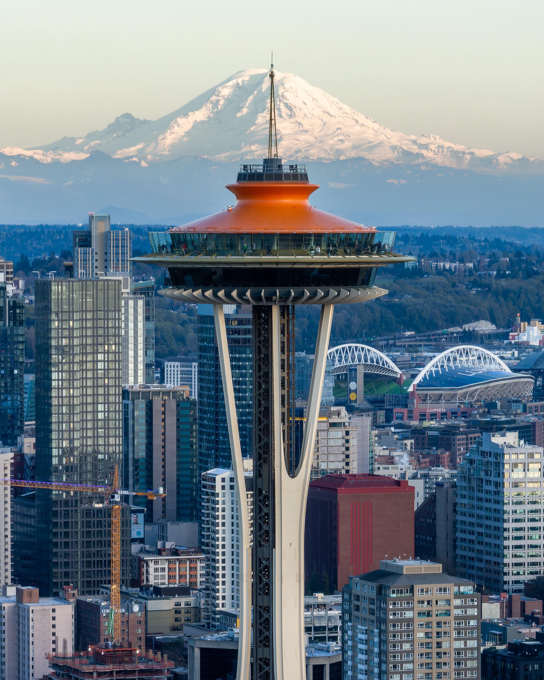 Seattle Space Needle. | Scrolller