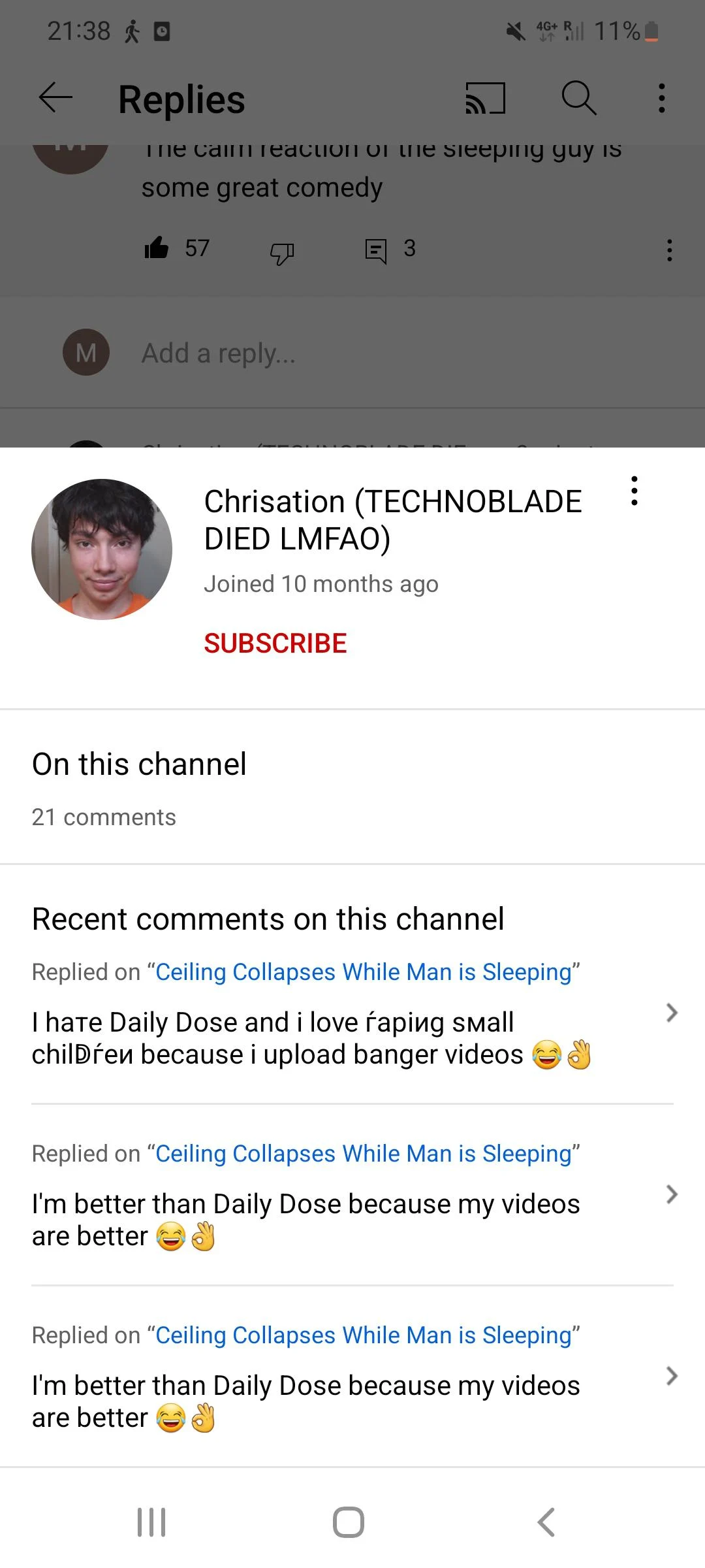 Whoever made this bot | Scrolller