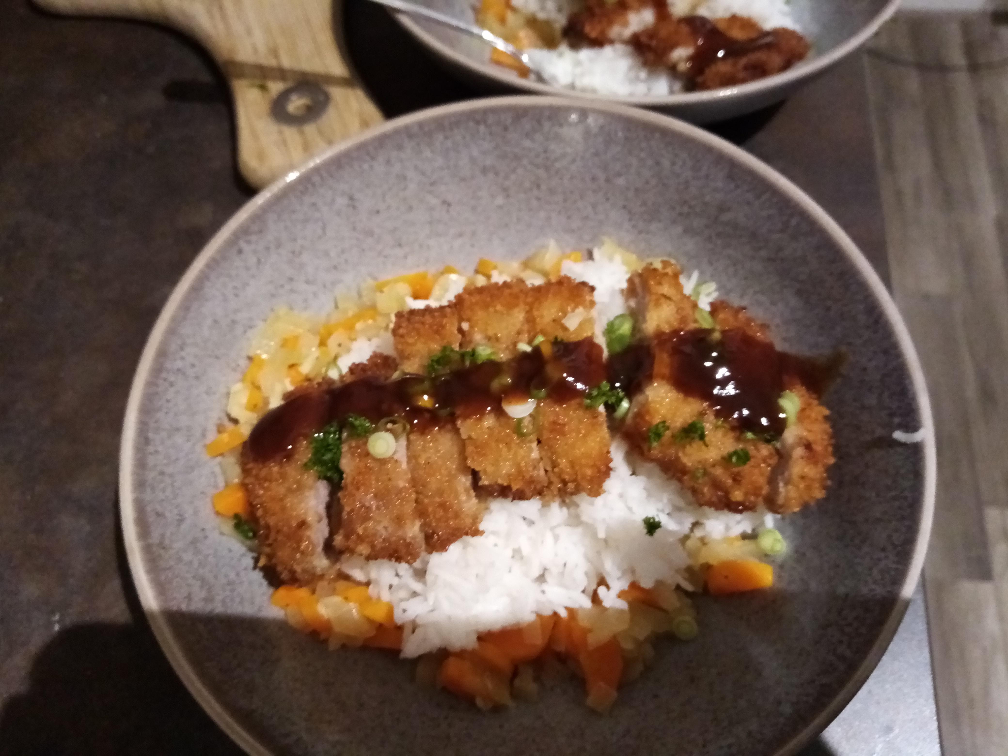 Pork katsu [homemade] | Scrolller