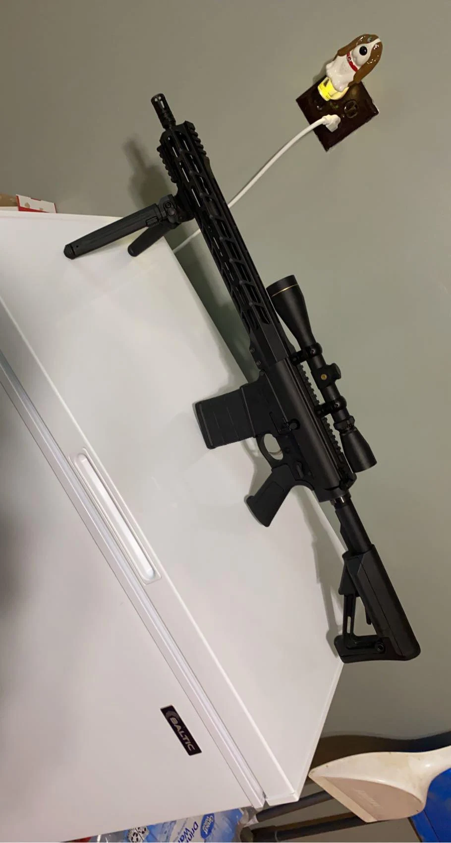 First AR10 build is done. 16” DPMS upper with a PSA GEN3 PA10 lower and a 4x12 Leopold. Put ...