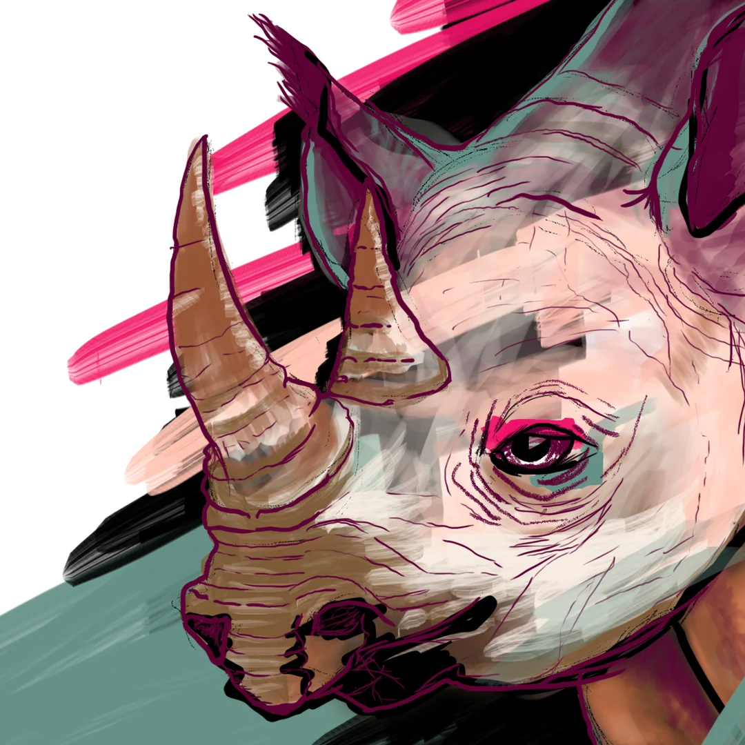 Rhino, Me, Digital, 2021 | Scrolller