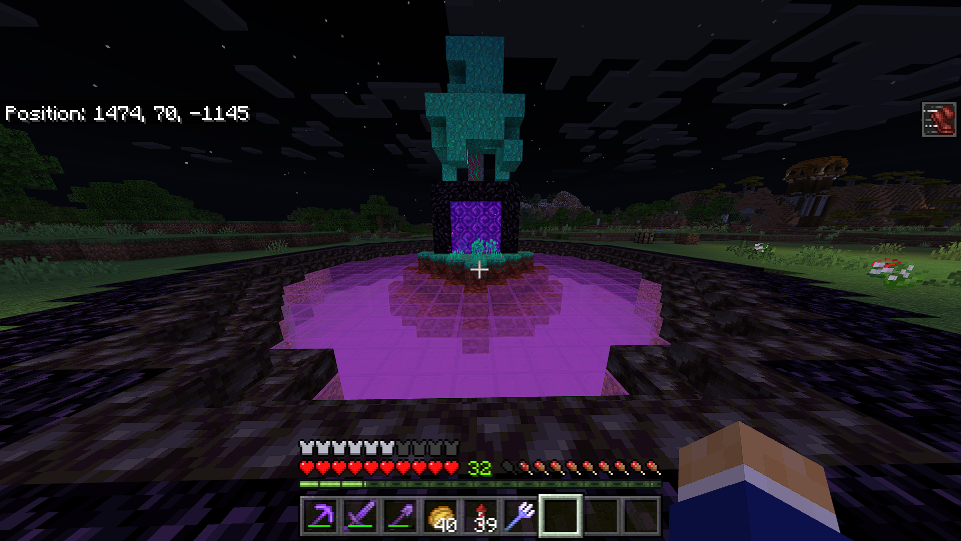 Small Nether Portal Island | Scrolller