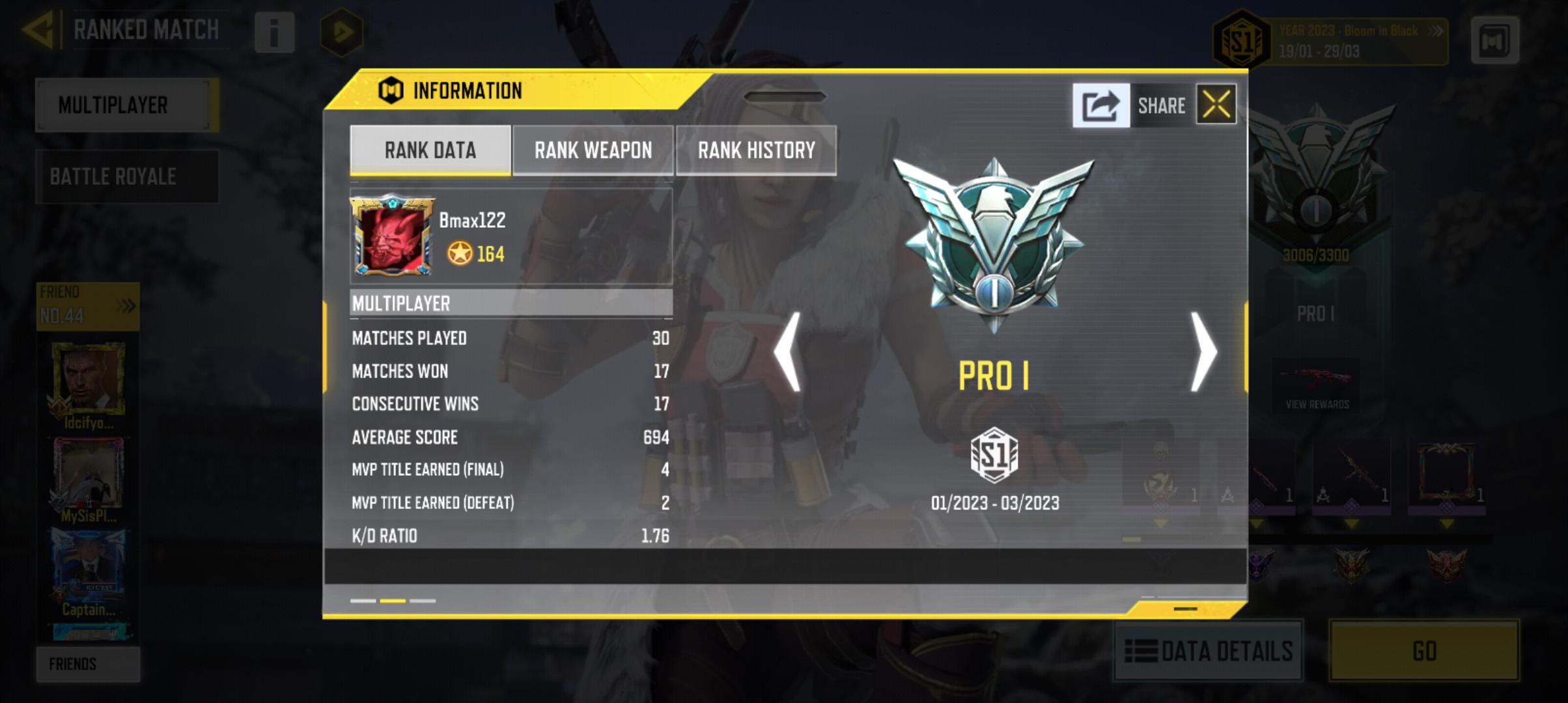 Discover more like CODM: Finally got to pro rank (controller lobbies are sweaty af) and Related ...