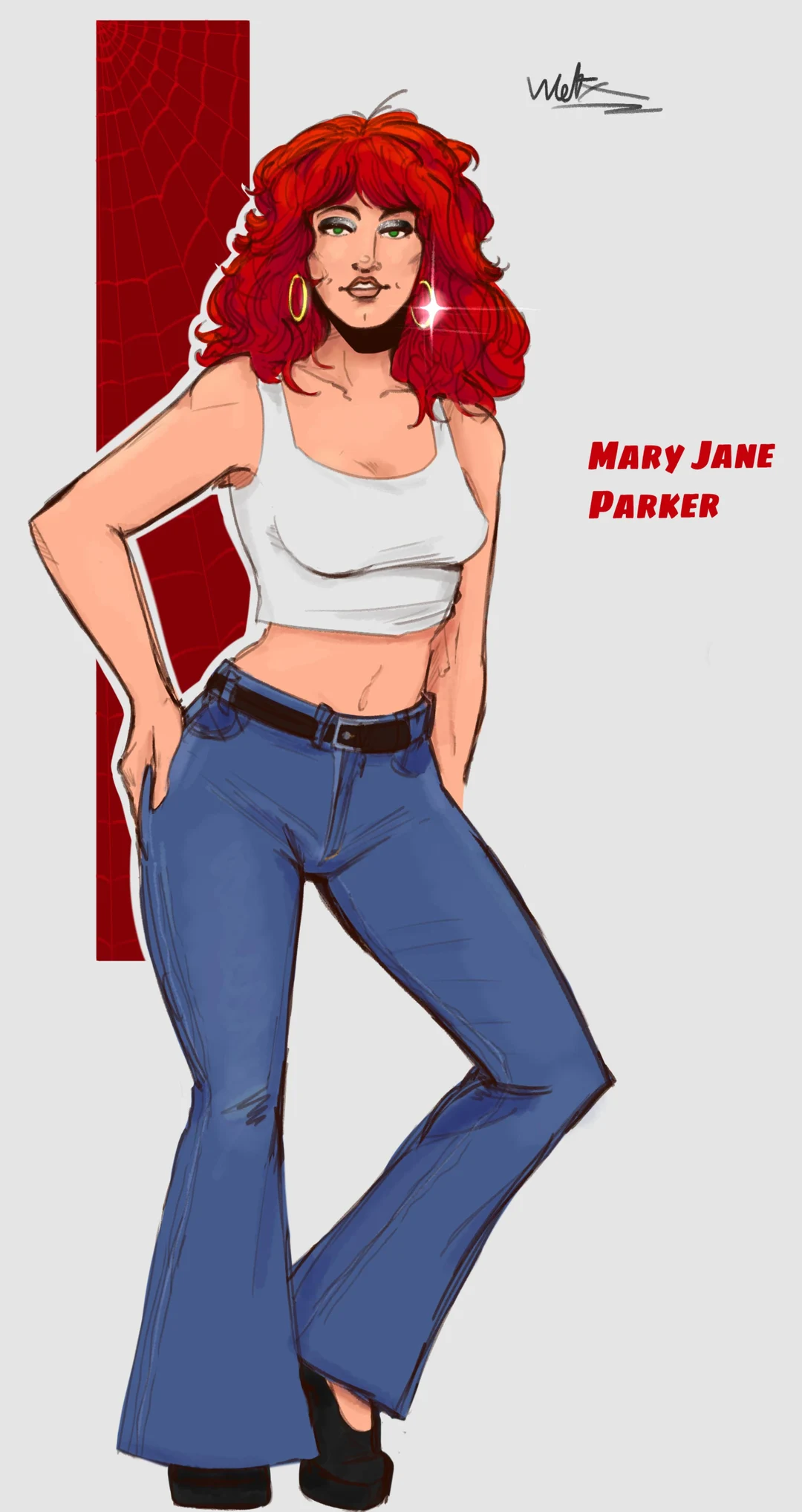 My version of Mary Jane Parker - My twitter "twitter.com/Noah_is_eagle" | Scrolller