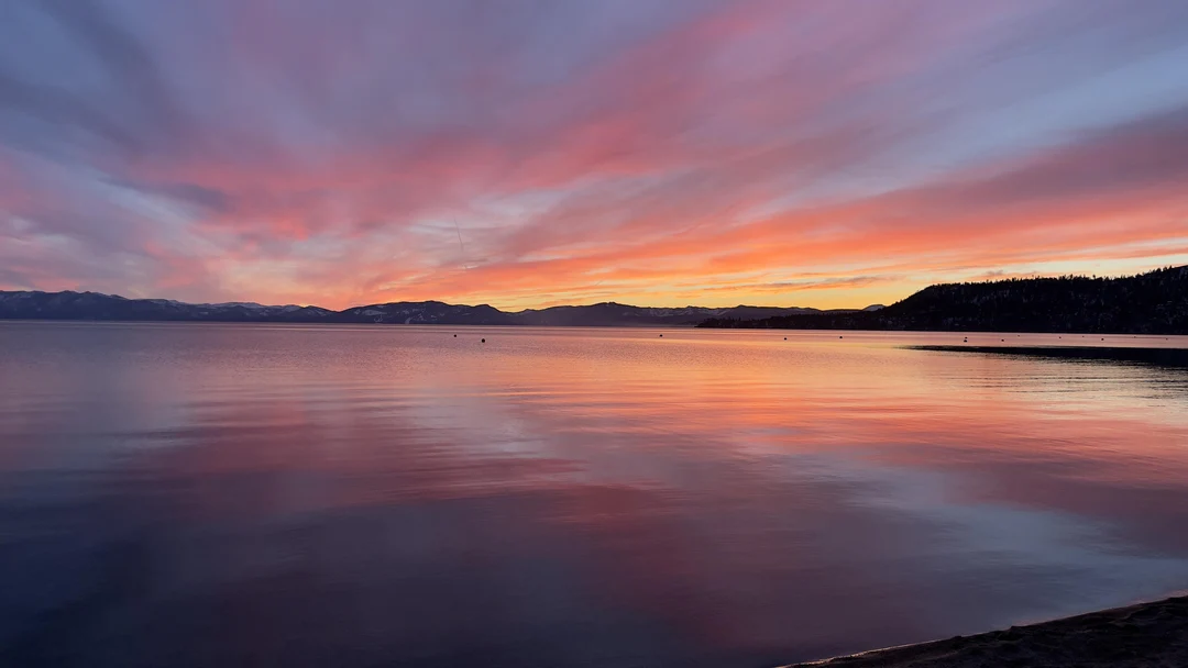 Sunset at Lake Tahoe | Scrolller