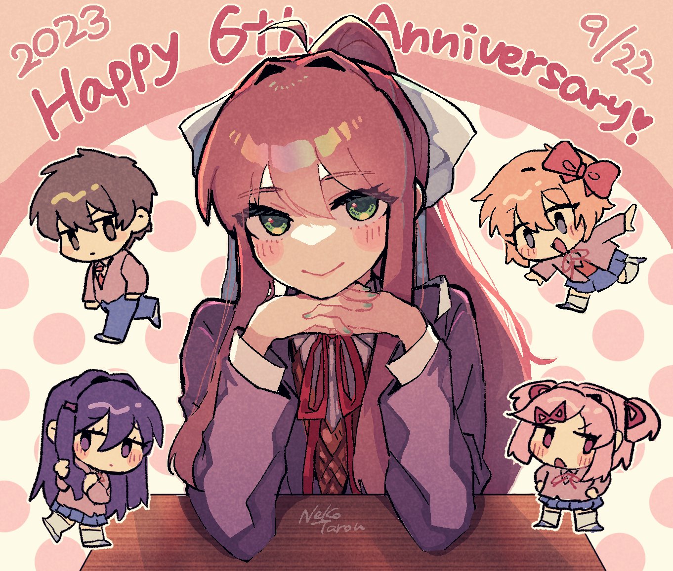 The 6th Monidokiversary (nekotarou_doki). | Scrolller