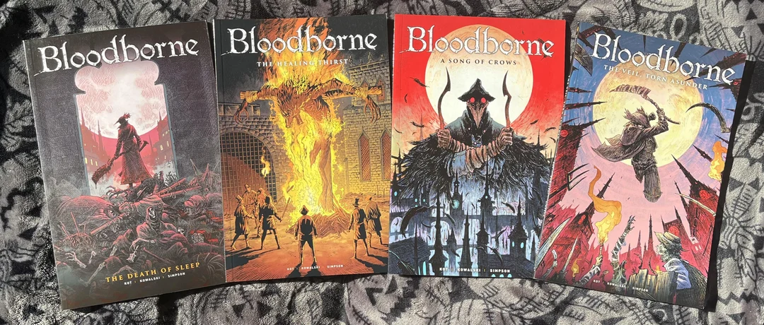 The Bloodborne comics truly are beautiful. Can’t wait for future releases