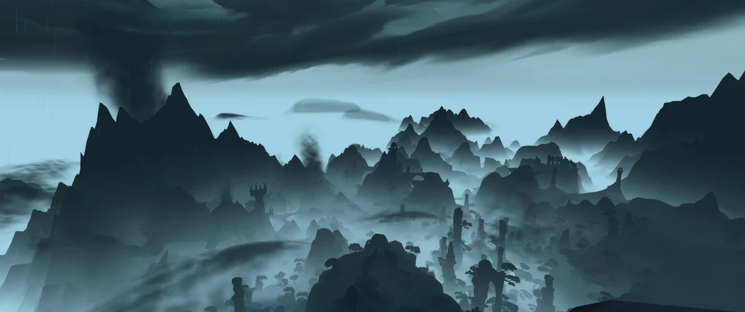 Scenery looks like an ink painting. No edits, just removed the UI. | Scrolller