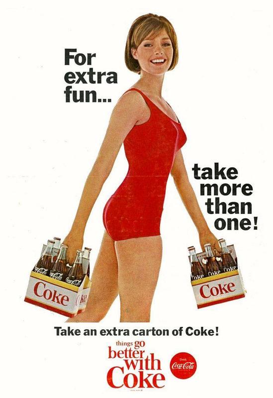 Coca Cola Advertisement, 1965. | Scrolller