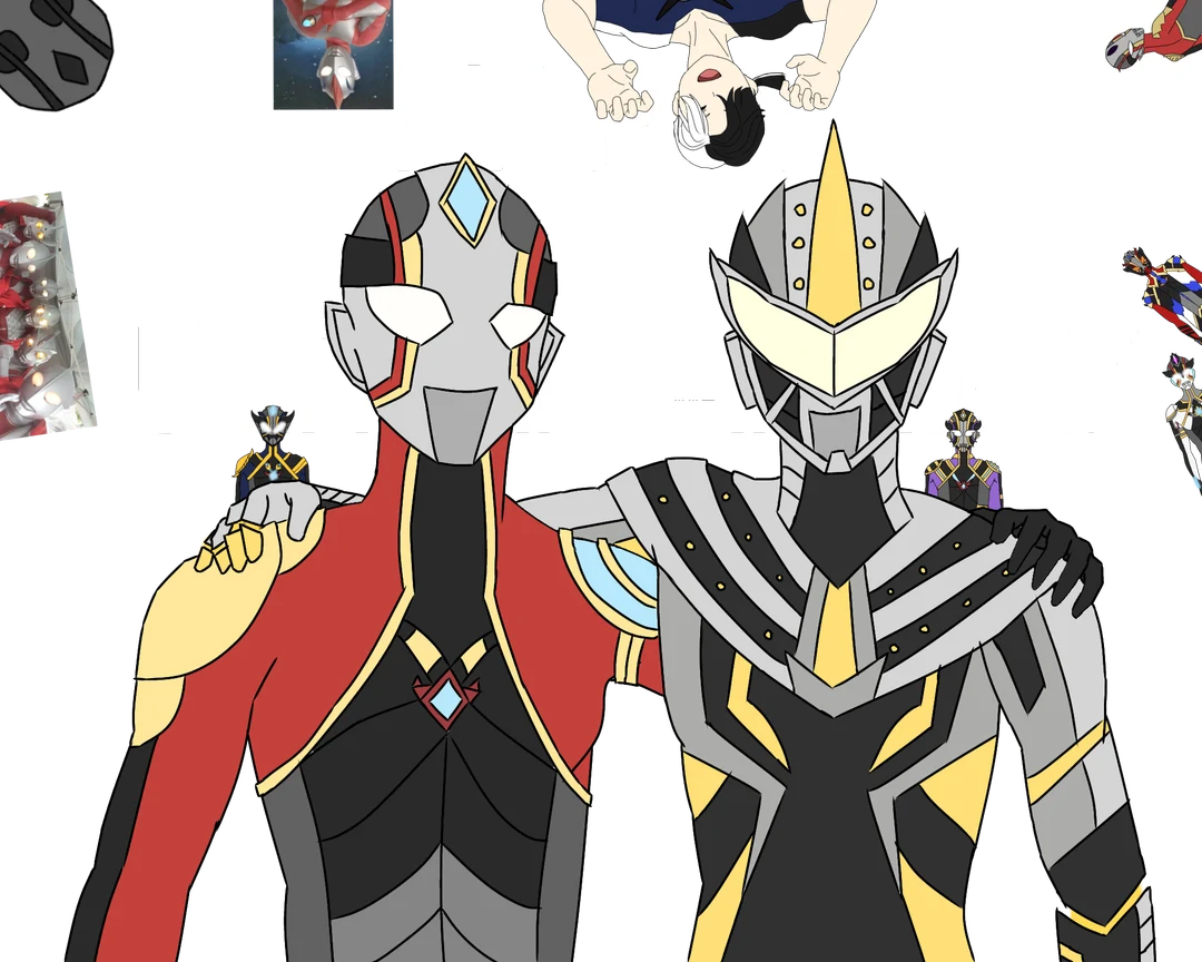 Shinkai and Exelix are celebrating their first Ultraman Day! | Scrolller