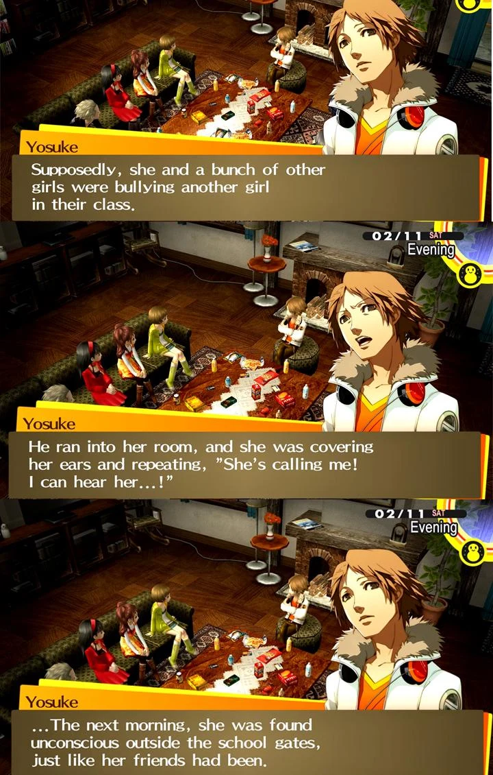 After playing Persona 3 Reload i finally understood this scene from Persona 4 Golden | Scrolller
