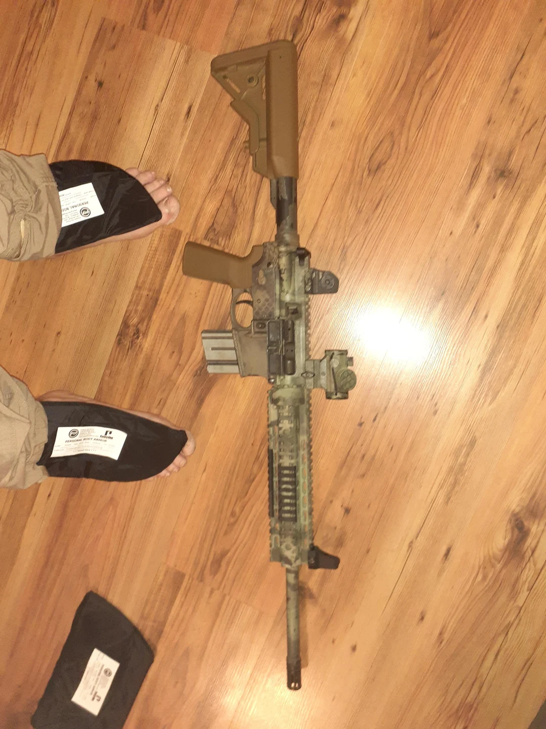 decided to show the quad squad 16 some loving today. lil paint, lil luv, lil NIJ IIIA | Scrolller