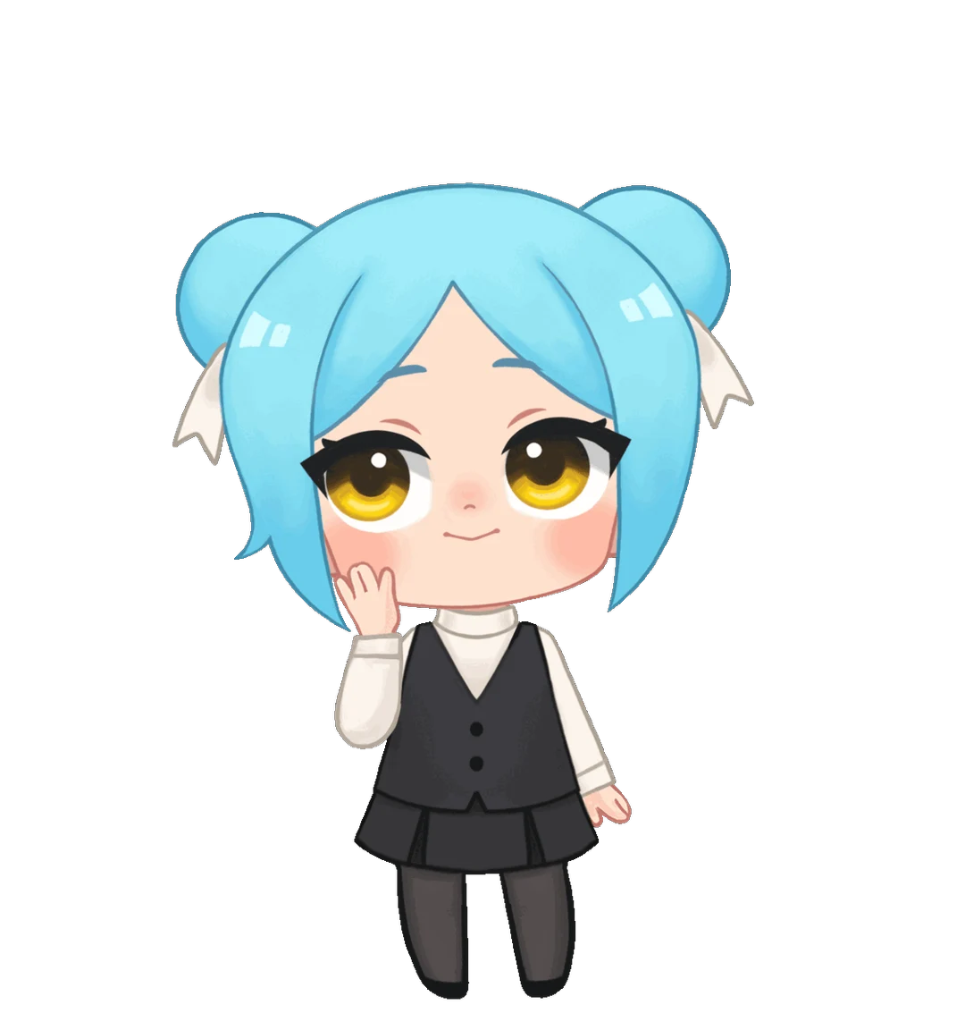 Persona Q themed version of my OC Celeste. Points if anyone guesses the dance. | Scrolller