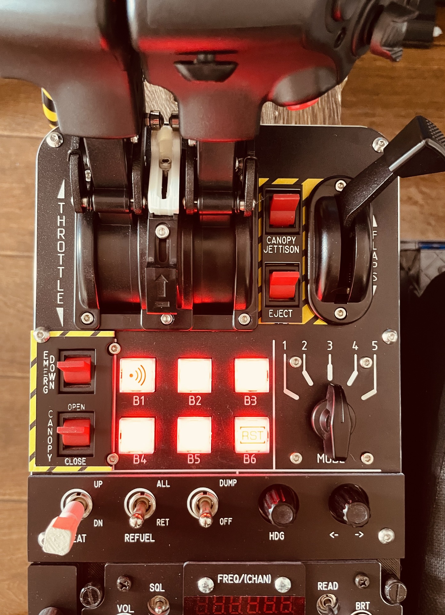 Decorate and personalize my Virpil throttle | Scrolller