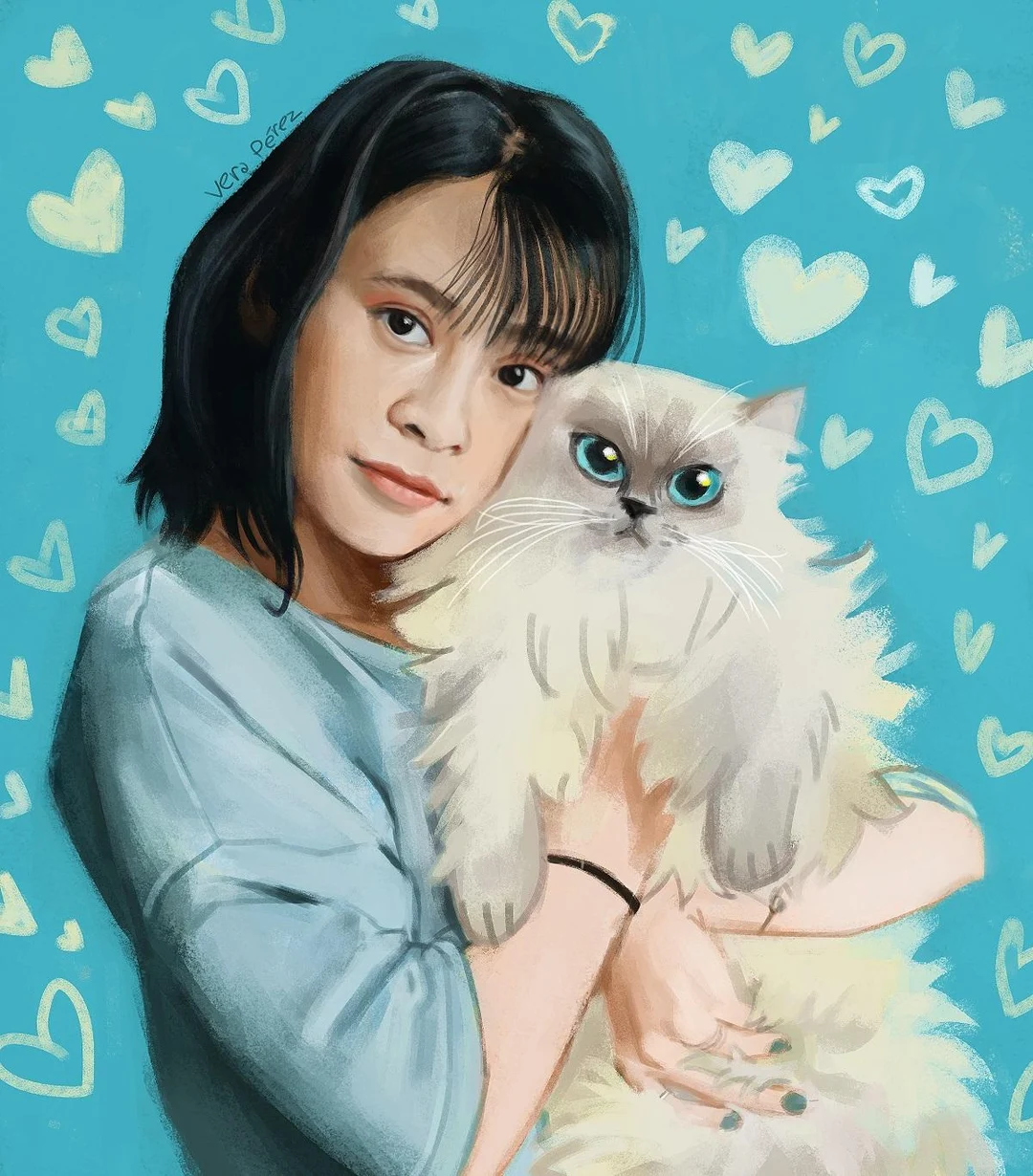 Stylized portrait made by me :) | Scrolller