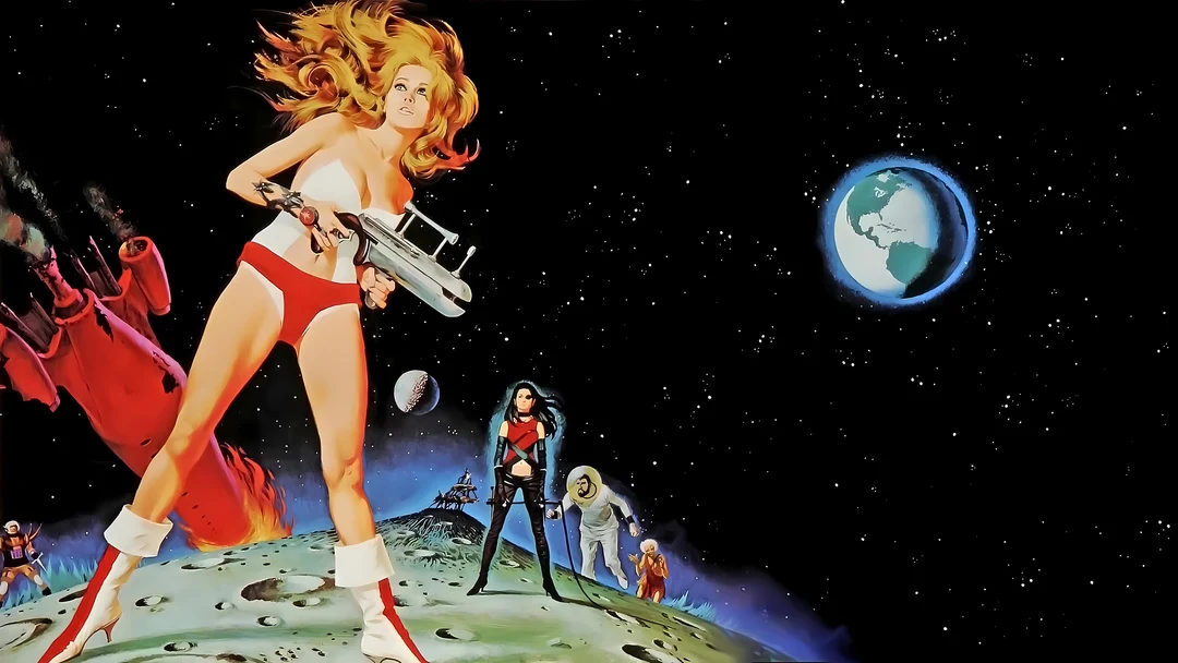 Barbarella 1968 original movie poster artwork [3840x2160] | Scrolller