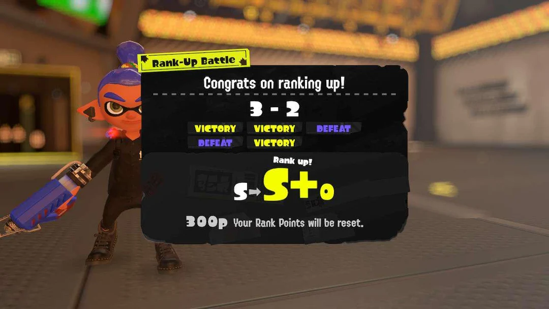 I went from -1200p in S rank to a rank up to S+! This is my first ever time in S+. | Scrolller