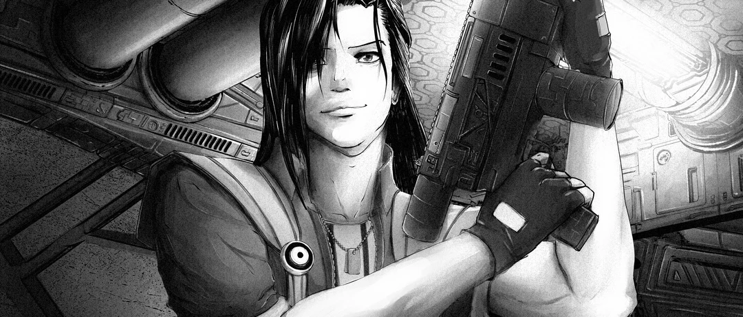 I drew a certain man with the machine gun | Scrolller