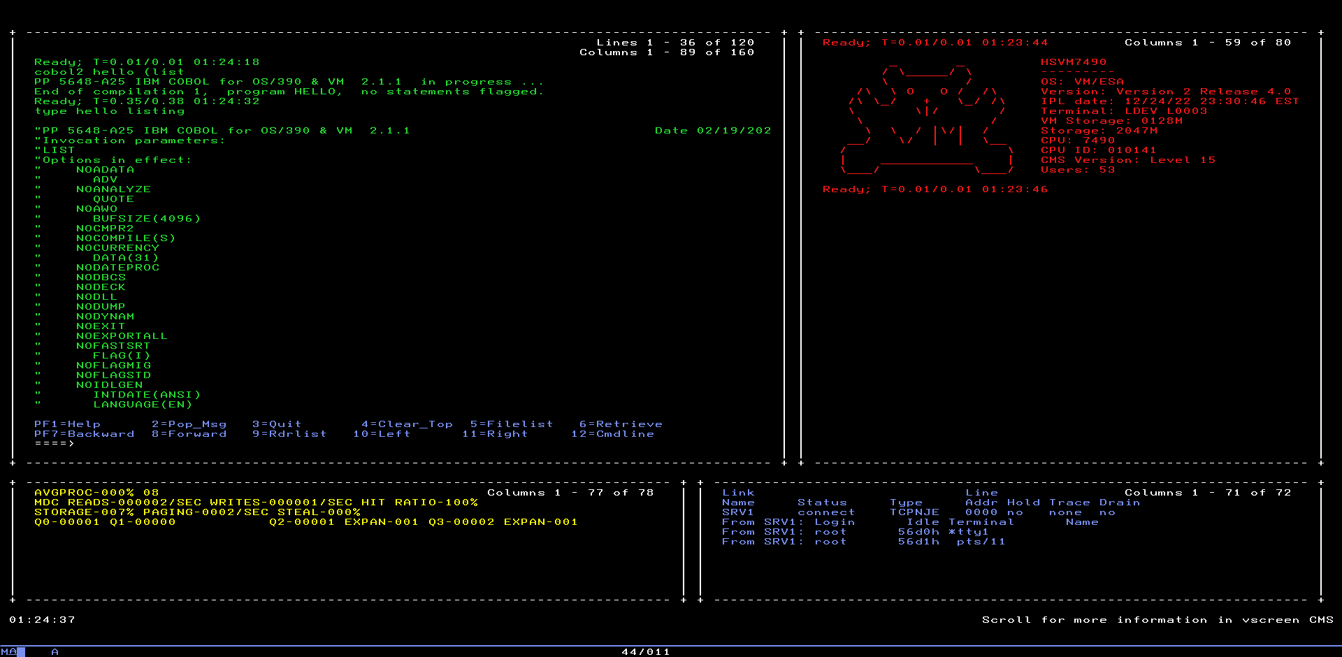 [VM/CMS] Pimp My IBM Mainframe! | Scrolller