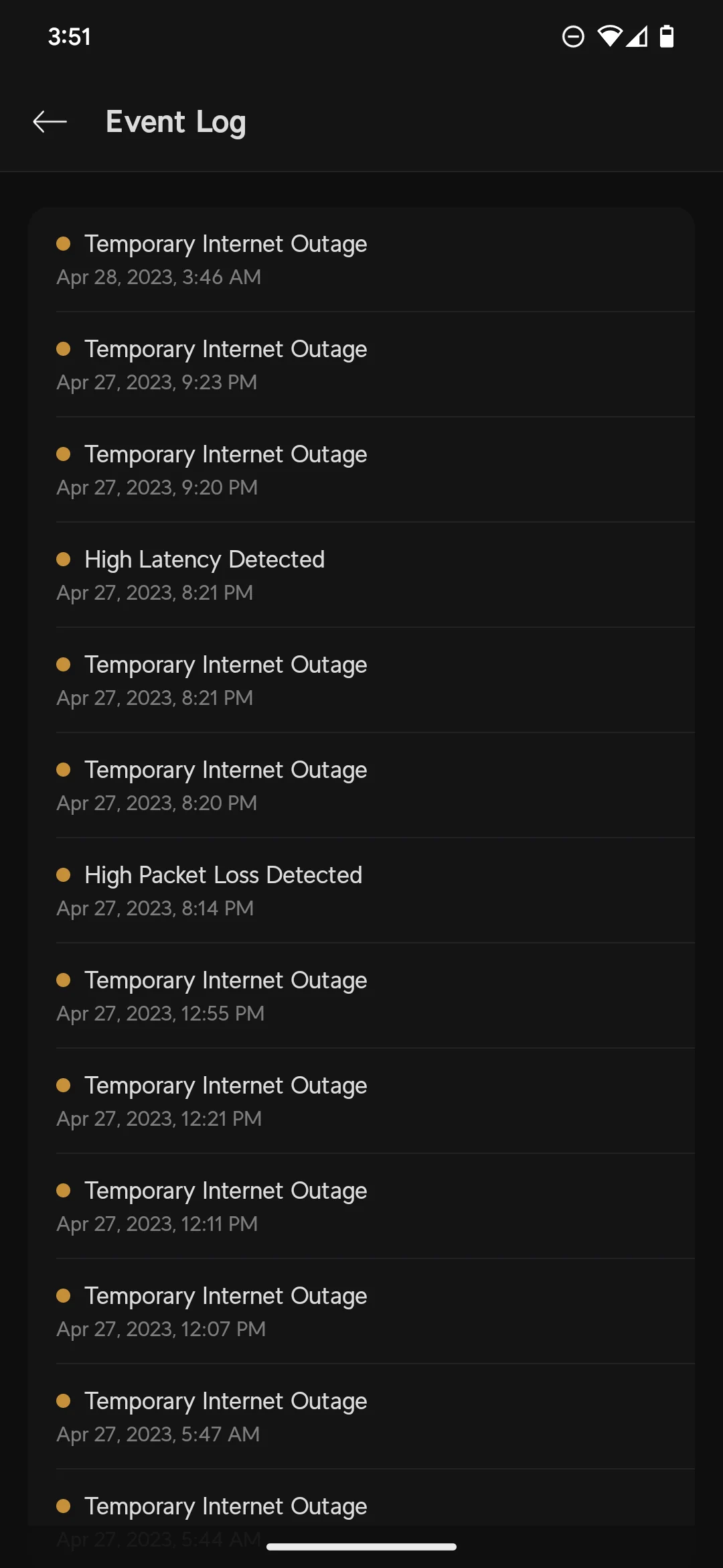 I keep getting "Temporary Internet Outage" on my UDM Pro - what could be the issue? | Scrolller