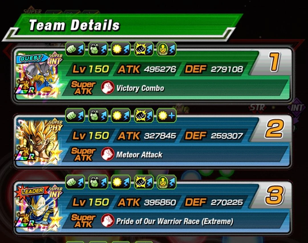 Damn my Doumas have better stats than the other 2, even though they are on 1 leader skill ...