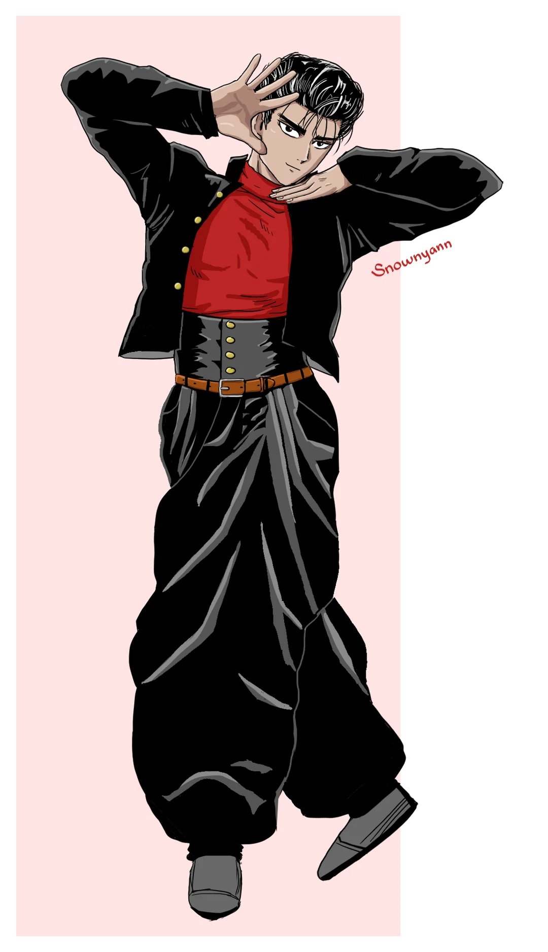 Metal Bat in Josuke's pose (JJBA) | Scrolller