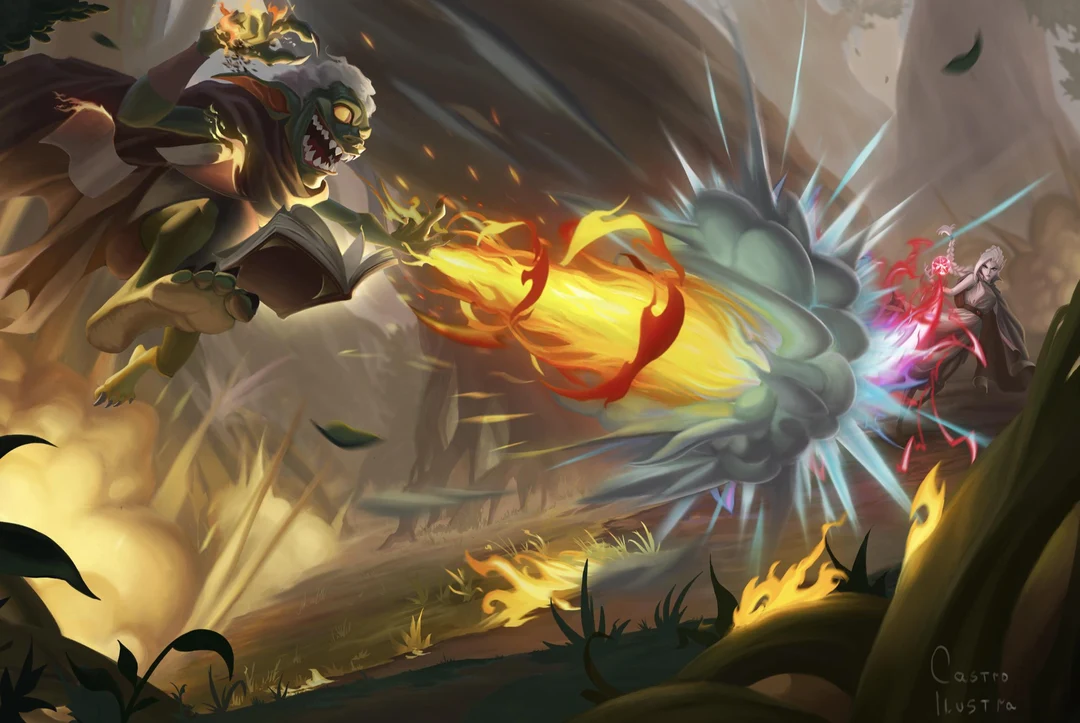 Magic Duel by me (castroilustra) | Scrolller