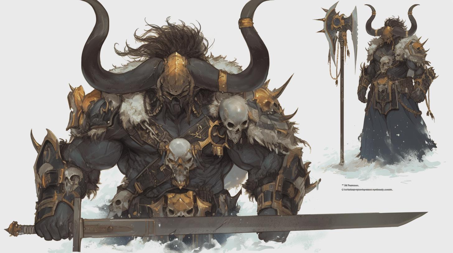 Beastmen Concept Art | Scrolller