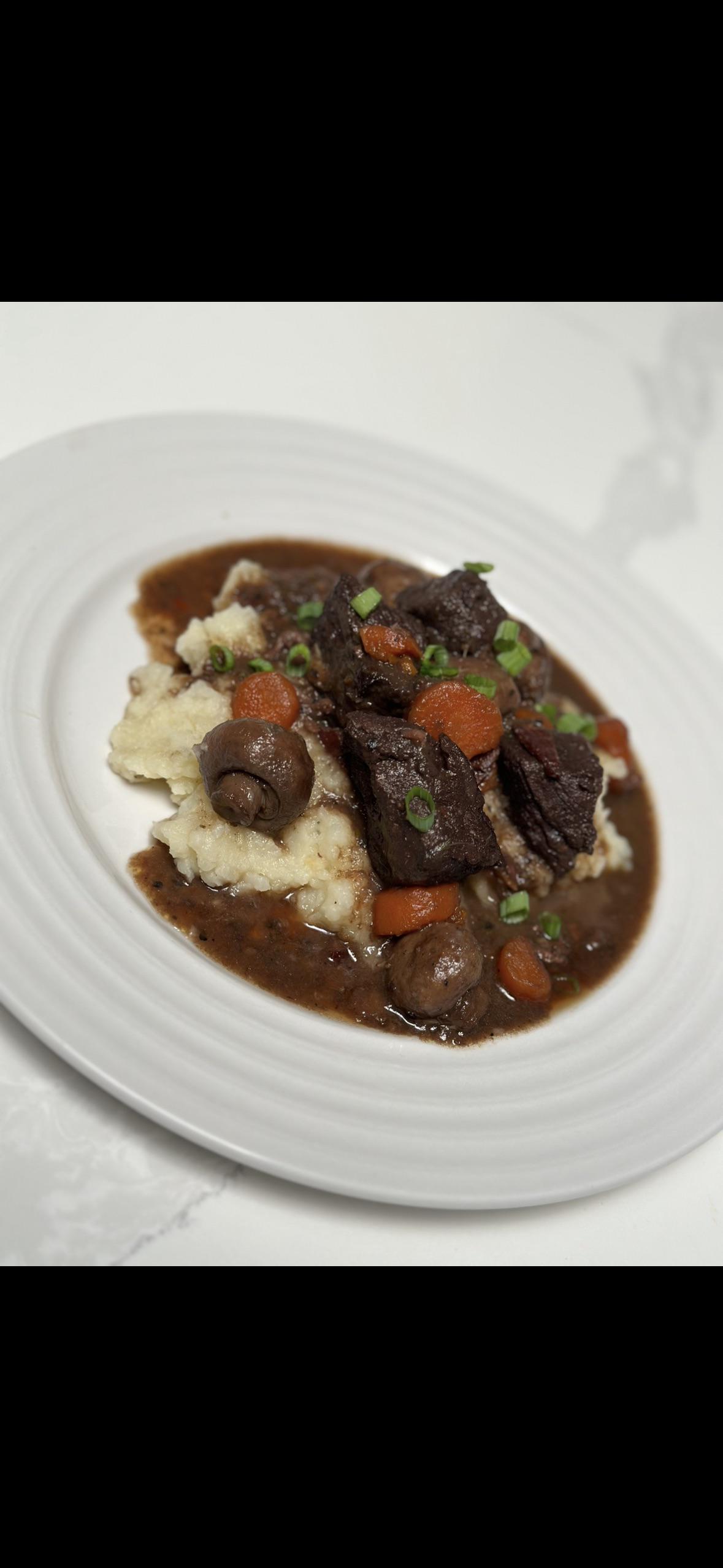 [homemade] Bear Bourguignon I made from a bear I harvested in the spring | Scrolller