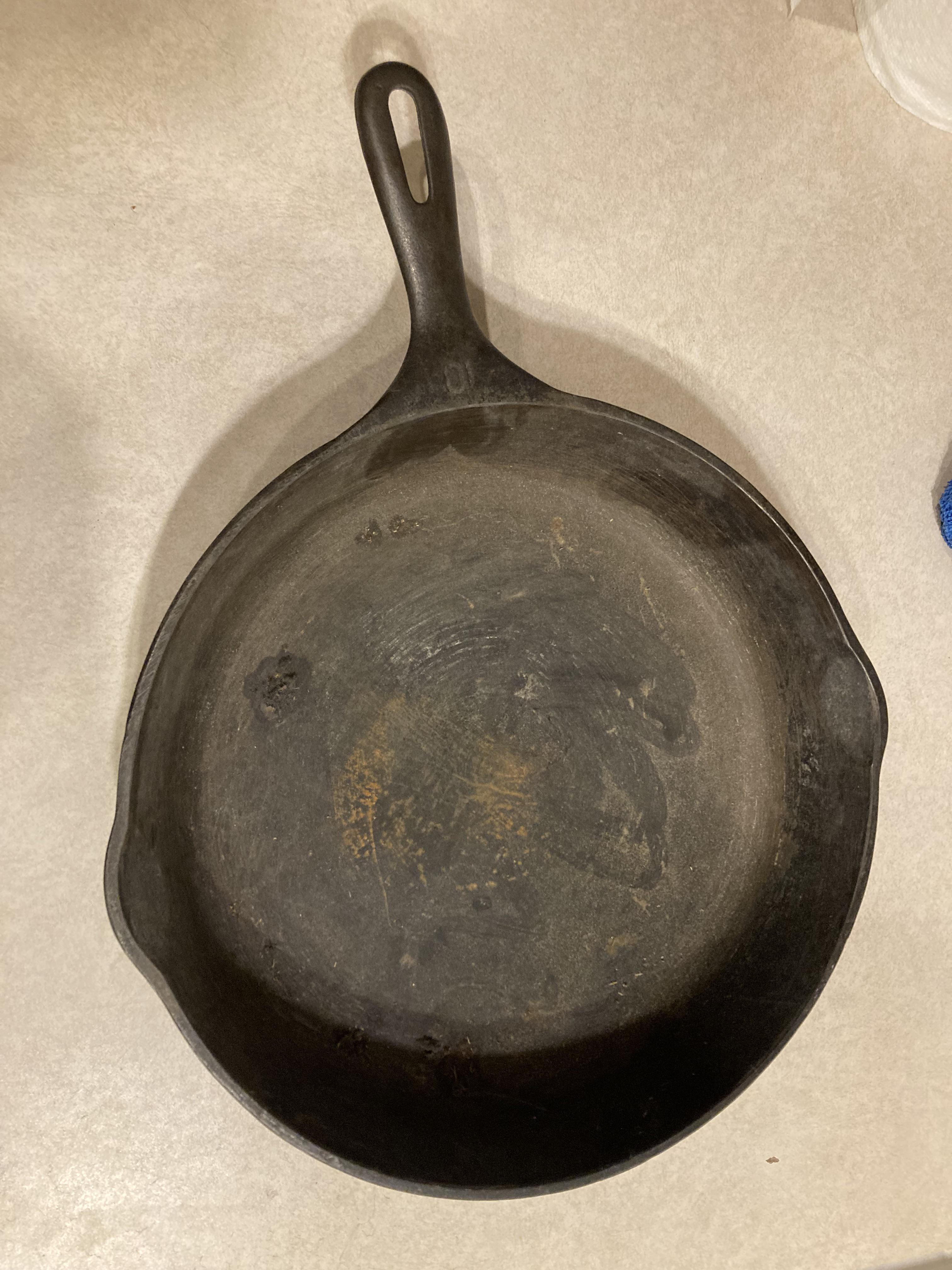 Got this old skillet, will post pictures when its cleaned up. Anyone know who made it or how old ...