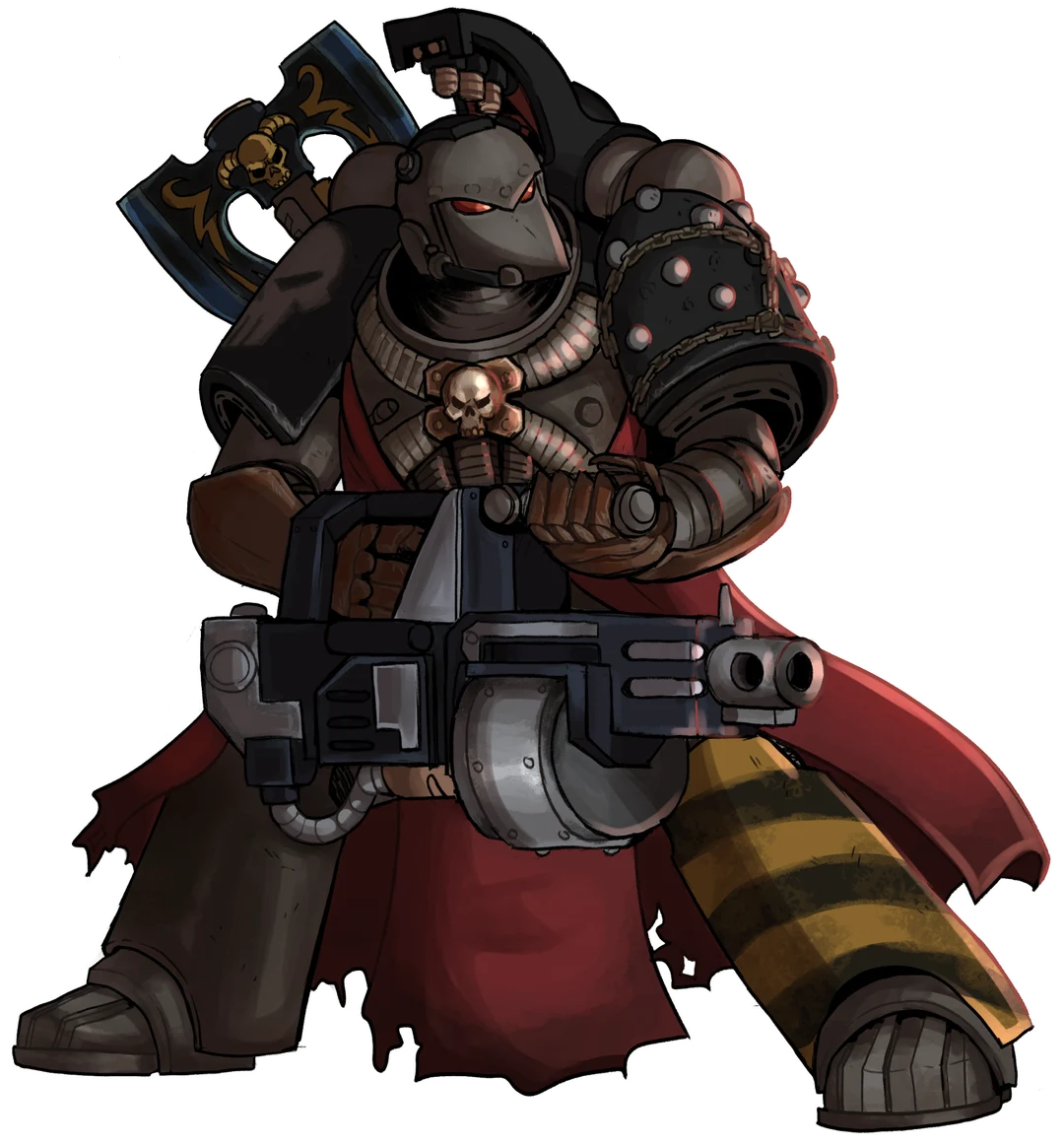 [OC] Commission of a client's custom space marine | Scrolller