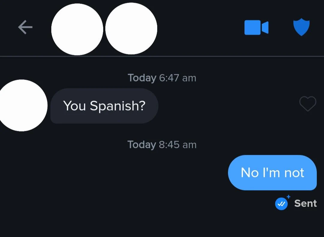 This was the first message I received from this person. What do you do with this? | Scrolller