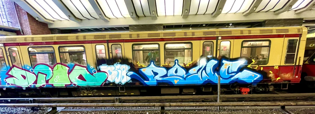 Fresh train piece in Berlin | Scrolller