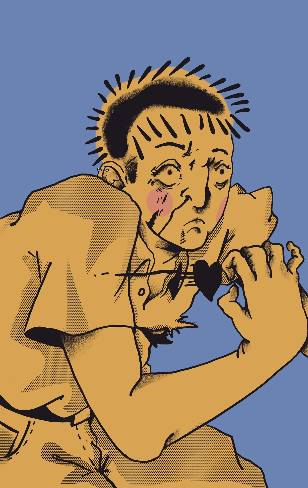 Heartbreak, me, digital, 2022 | Scrolller