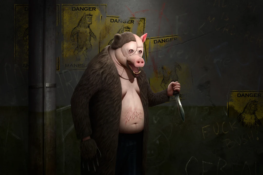 ManBearPig Cereal Killer by Roberto Padula | Scrolller