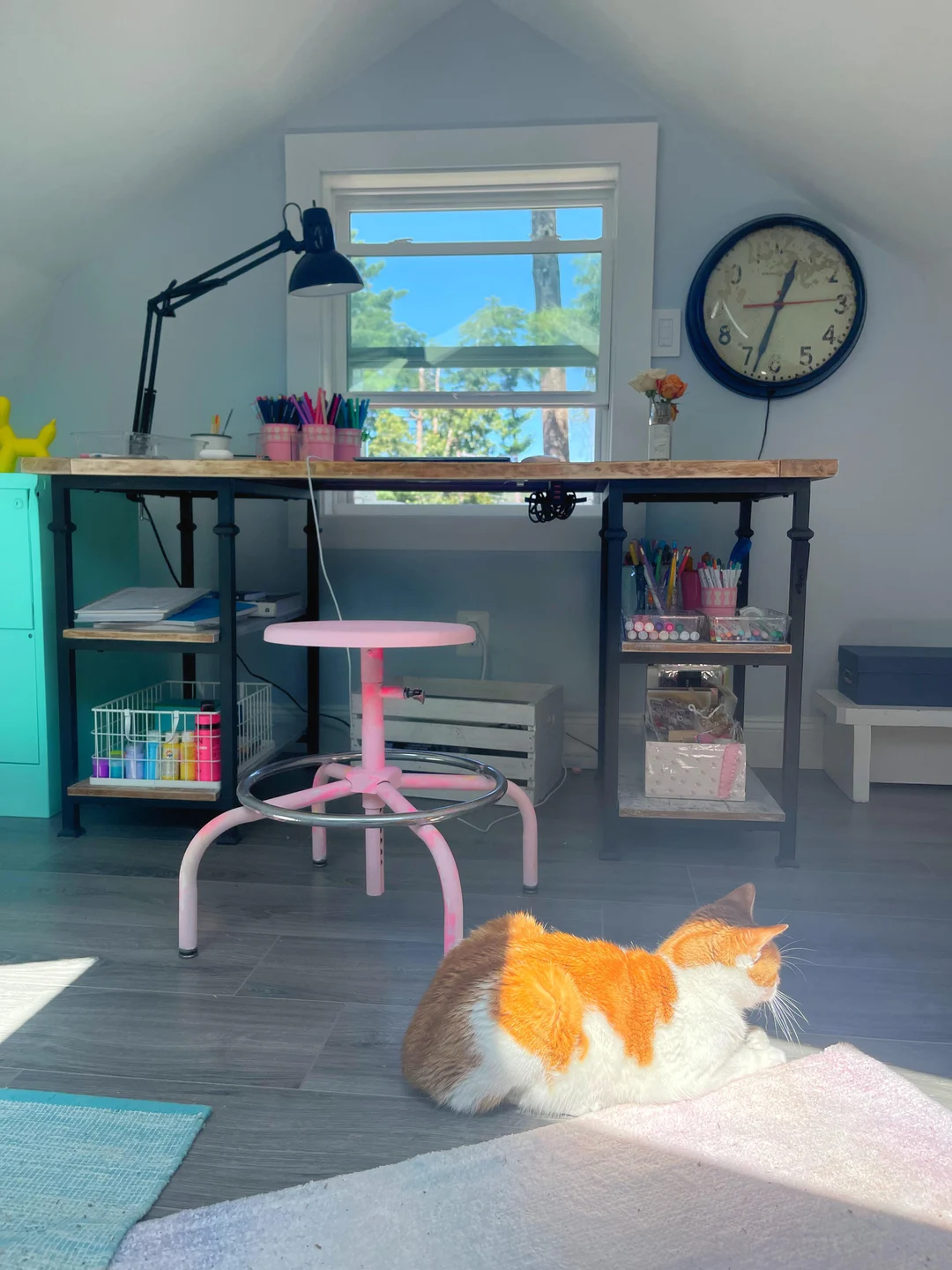 My work in progress art/work space 🩷 | Scrolller