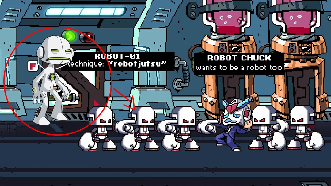 I was playing Scott Pilgrim, but suddenly.... | Scrolller