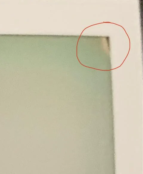 How to get rid of weird corner? | Scrolller